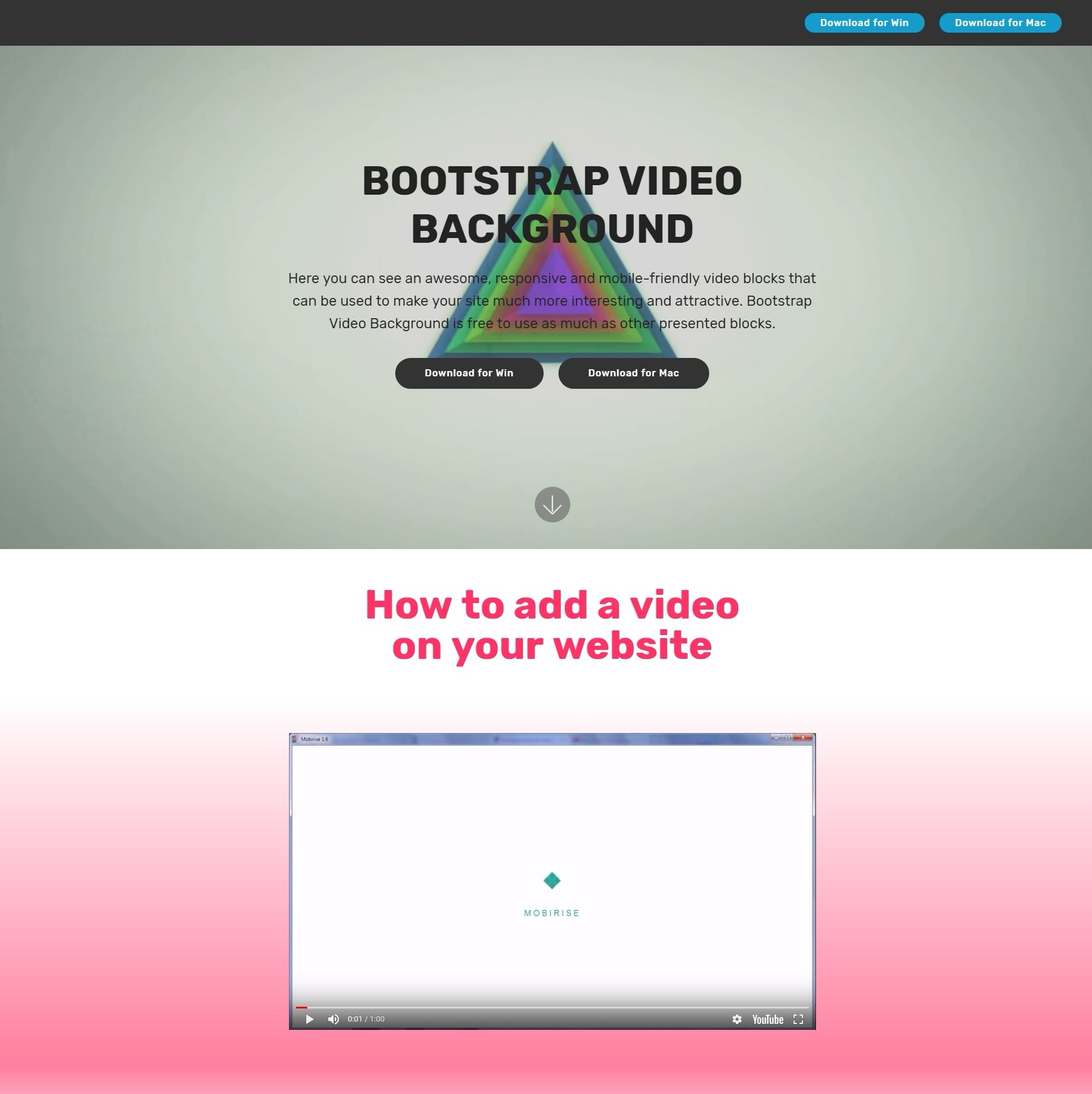 H ng D n Th m Video N n V o Trang Web B ng HTML Add Background Video